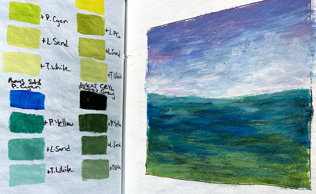 Color Journals & The Creative Practice – Ameigh Art Design